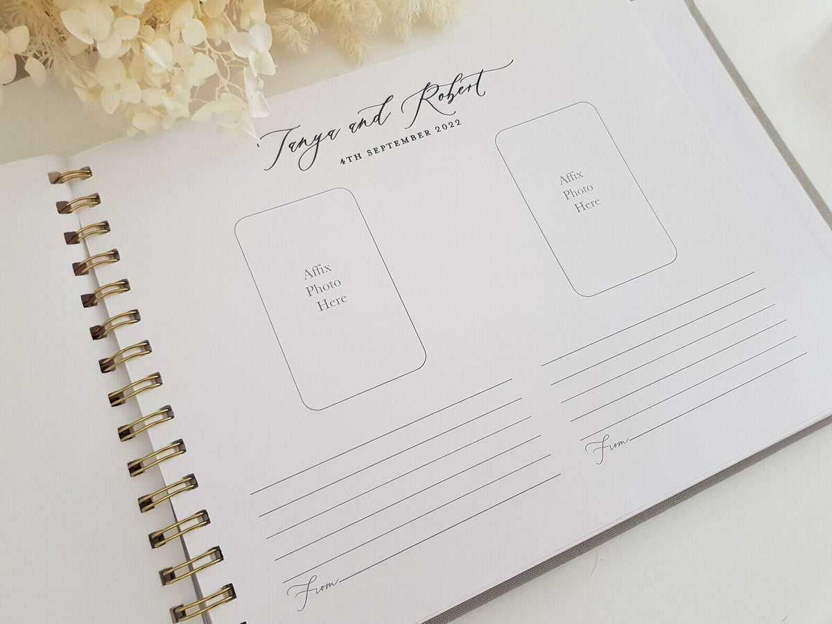 Extra pages for DIY guest book – PLAIN INK DIARY
